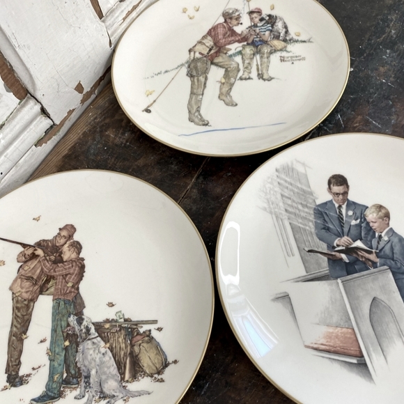 Norman Rockwell | Accents | Vintage Norman Rockwell Season Collector ...